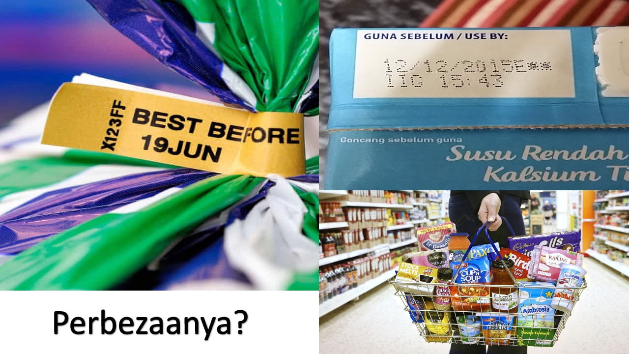 Beza Tarikh Luput Makanan "Guna Sebelum" & "Baik Sebelum", Perhatikan ...