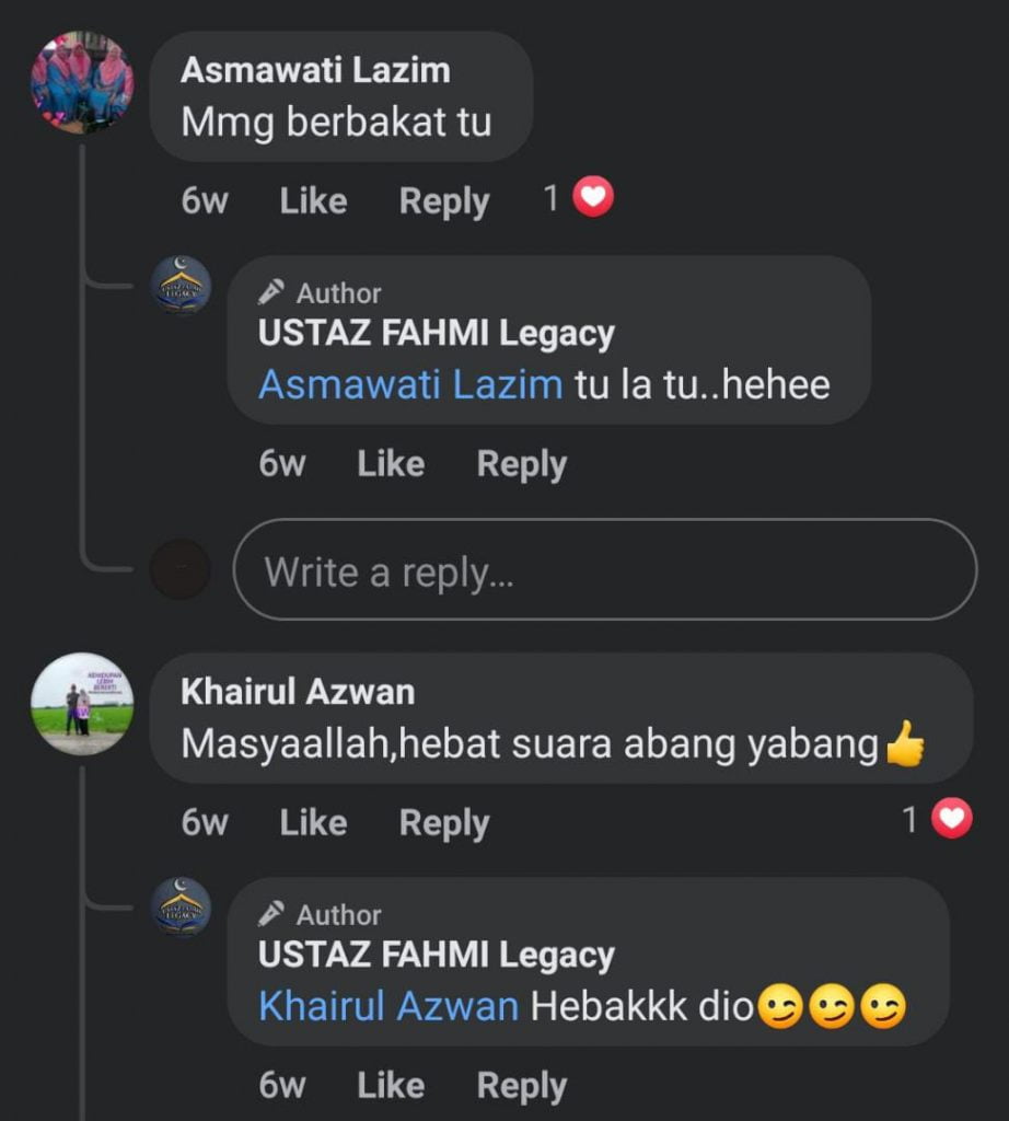 Yabang Khalifah Tarannum Bersama Ustaz Fahmi Undang Kekaguman Ramai ...