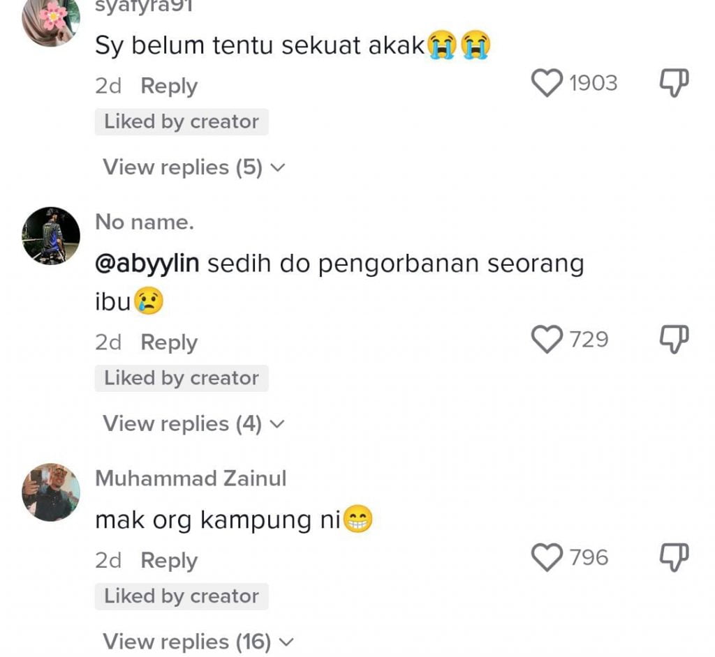 Pengorbanan Ibu Tunggal Membesarkan 8 Orang Anak, Ceduk Air Parit Untuk ...