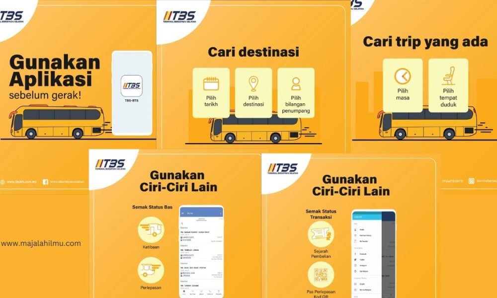 Cara Beli Tiket Bas TBS Secara Online 2023 | TBS-BTS - Majalah Ilmu